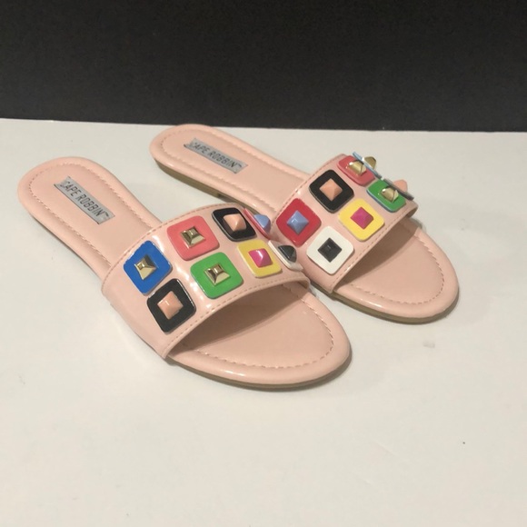 Cape Robbin | Shoes | Nib Cape Robbin Embellished Slides | Poshmark